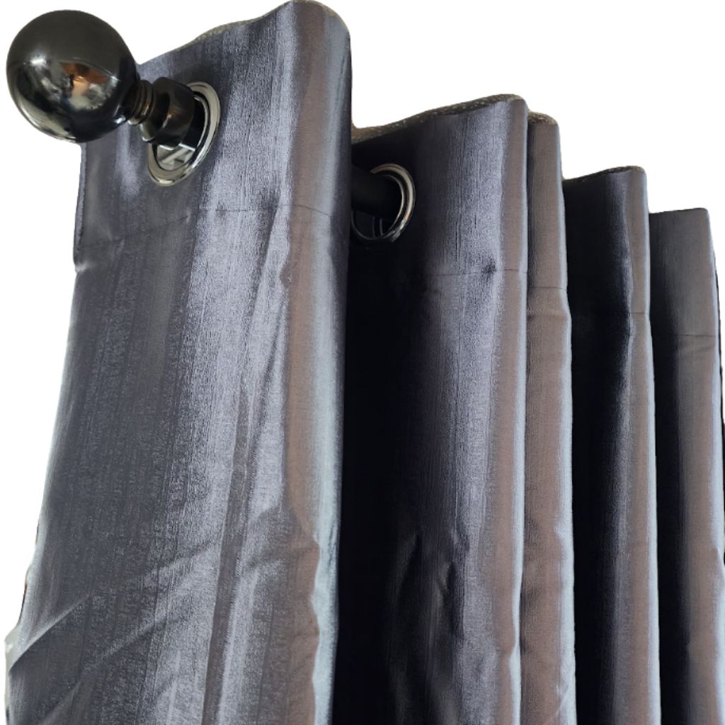 Royal Blockout Eyelet Ready Made Curtain – Ahmeds Textiles