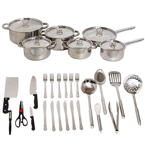 Cookware - 35pc Dolphin Set – Ahmeds Textiles