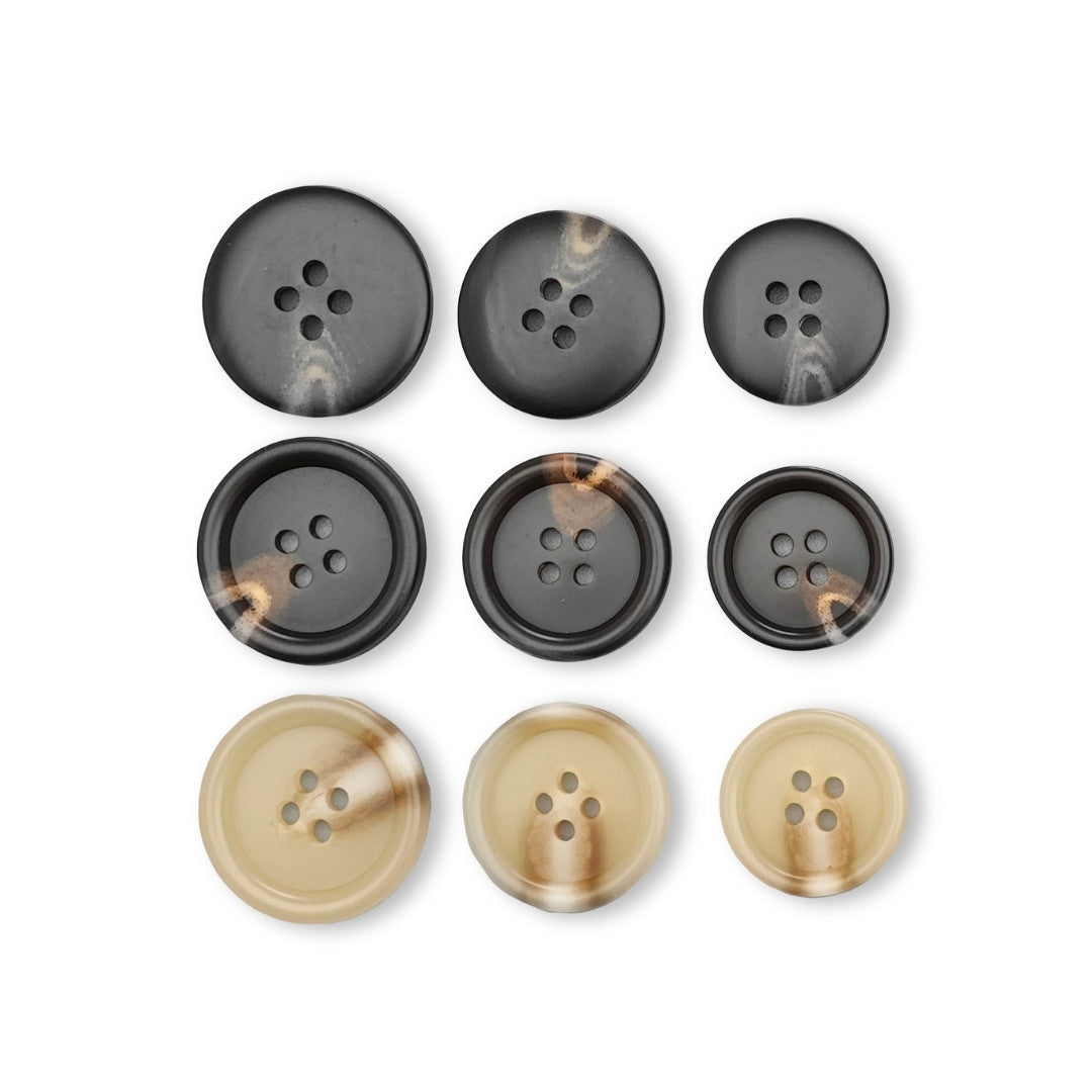 Suit Buttons - Stained - 10's – Ahmeds Textiles