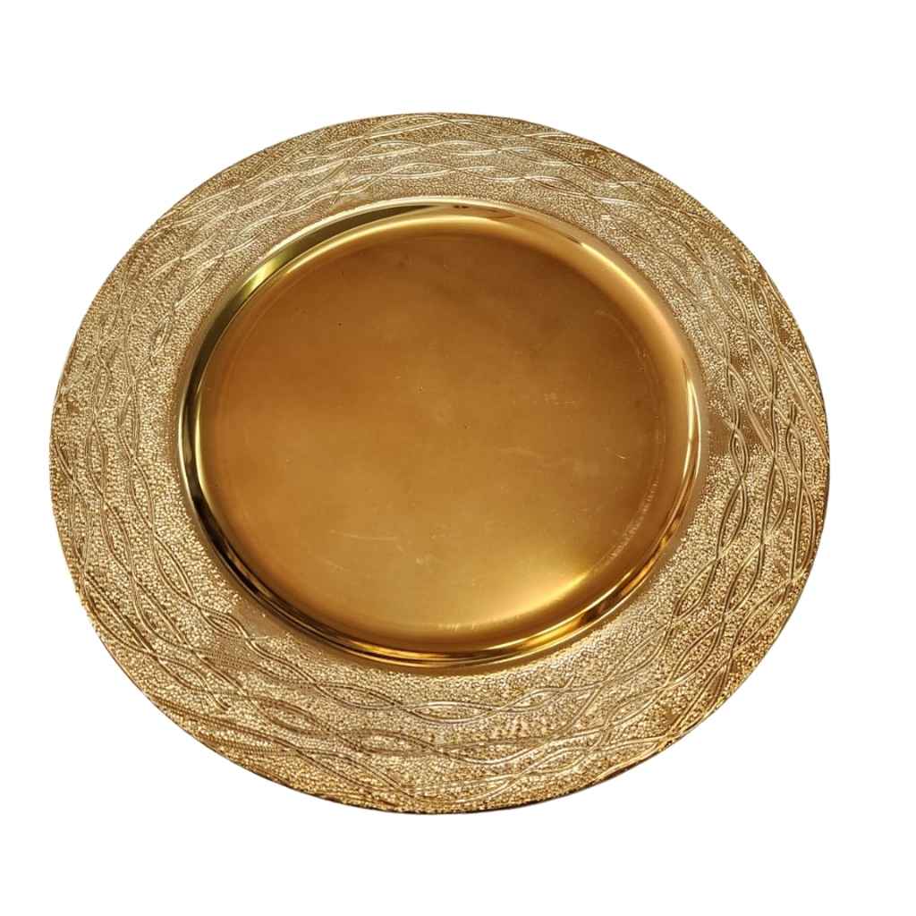 Underplate - Plastic Textured Rim – Ahmeds Textiles