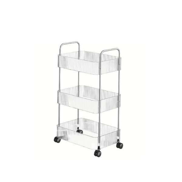 Acrylic Shelf - Vanity Trolley – Ahmeds Textiles