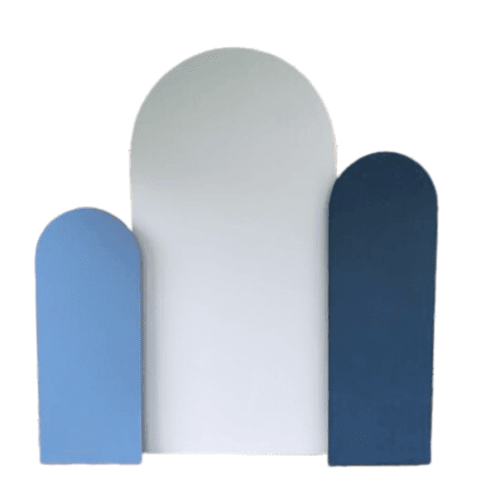 Three-Piece Wooden Arch Backdrop for Events – Ahmeds Textiles