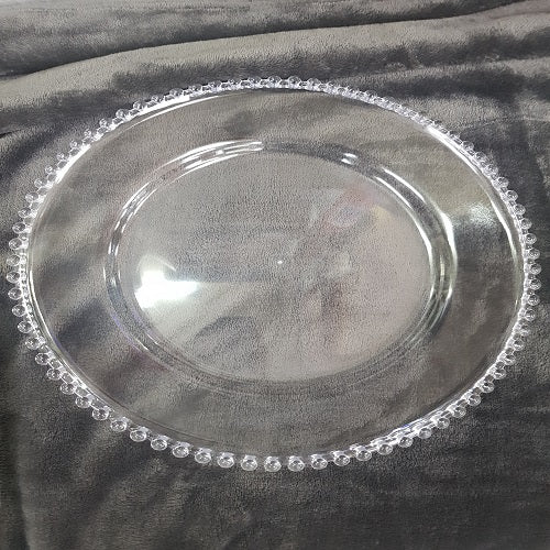 Underplates - Clear Plastic with Beaded Edge – Ahmeds Textiles