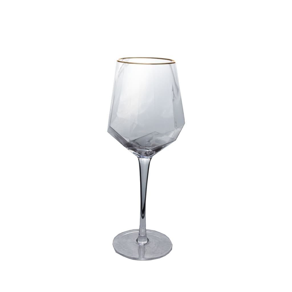 Stemware - Diamond Cut Gold Rim – Ahmeds Textiles