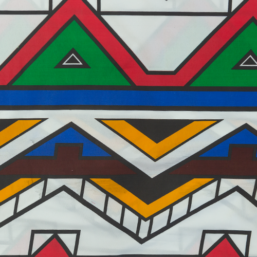 Printed Mini Matt 150cm - Ndebele Print – Ahmeds Textiles
