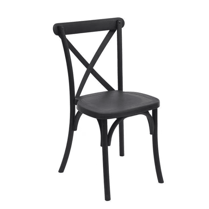 Cross Back Chairs - Plastic – Ahmeds Textiles